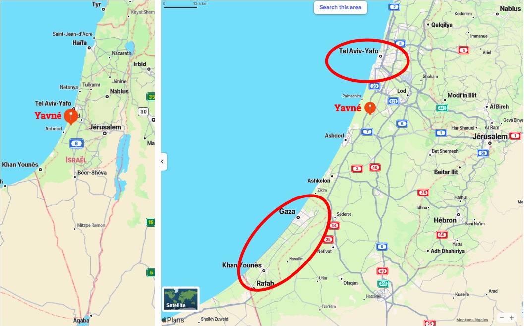 L’AFP situe aux portes de Gaza une découverte archéologique faite en ...